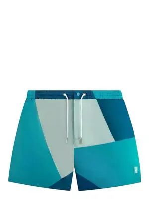 Kith Colourblock Madison Short - Blue