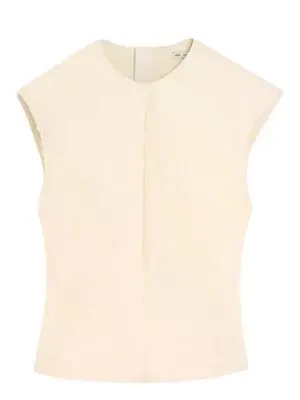 Ami Sleeveless Top - Neutrals