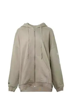 Rick Owens Jumbo Zip Hoodie - Brown