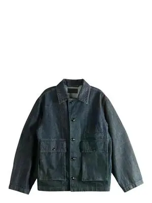 LEMAIRE Pocket Denim Jacket - Blue