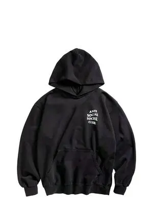ANTI SOCIAL SOCIAL CLUB Logo-print Hoodie - Black