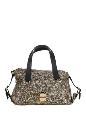 Borbonese Patterned Tote Bag - Neutrals