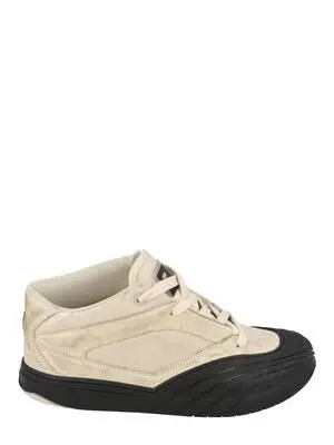 Givenchy Suede Trimmed Mid-top - White