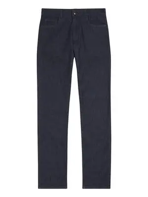 Canali Straight Leg Jeans - Blue