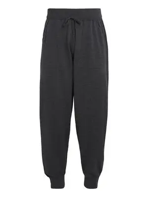 John Smedley Merino Wool Cuffed Sweatpants - Grey