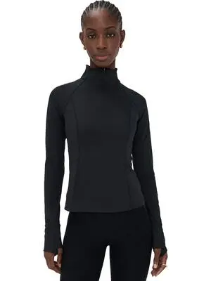 Beyond Yoga Allure 3/4 Zip Pullover - Black