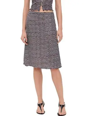 RESA Rachel Printed Skirt - Tide