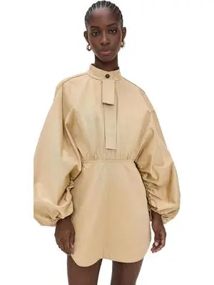 Zimmermann Rebellion Drawn Mini Dress - Beige