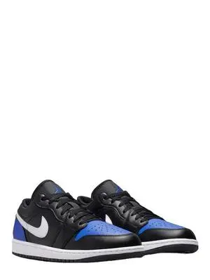 JORDAN Air 1 Low Sneaker - 042 Black/game Royal/white