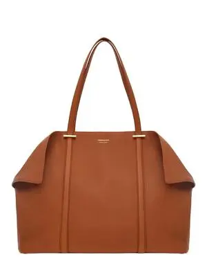 FERRAGAMO Folded Tote Bag - Beige