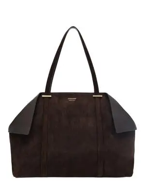 FERRAGAMO Folded Tote Bag - Brown