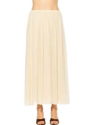 ALEXIA ADMOR Vayla Maxi Skirt Ivory