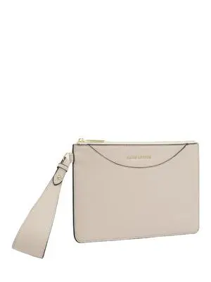 KATIE LOXTON Alba Wristlet Pouch - Oyster
