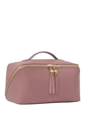 KATIE LOXTON Large Toiletry Bag - Deep Rose