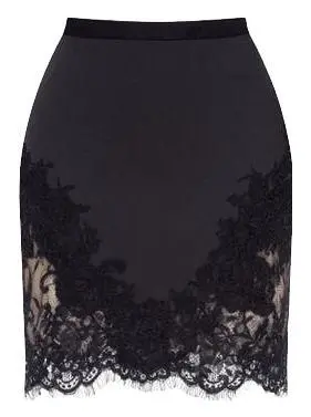 MILLA Mini Skirt With Lace Appliqués