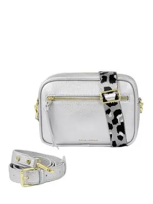 KATIE LOXTON Hallie Crossbody Bag - Silver