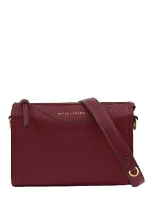 KATIE LOXTON Alba Crossbody Bag - Cherry