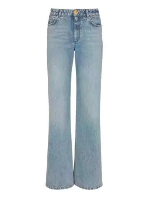 Balmain Buttoned Jeans - Blue