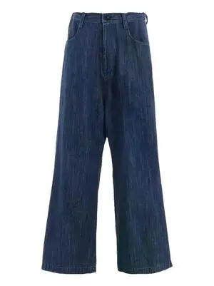 Y’S Y's Button-Fastening Straight Leg Jeans