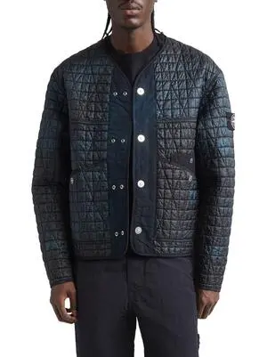 Stone Island Quilted Jacket - V0029 Black