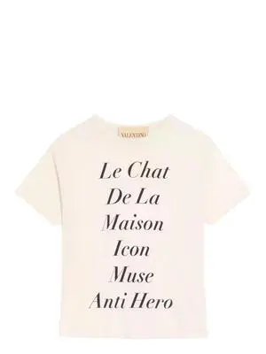 Valentino Garavani Printed T-shirt - Neutrals