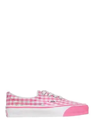 Comme Des Garçons X Vans Gingham Check Era Sneakers - Pink