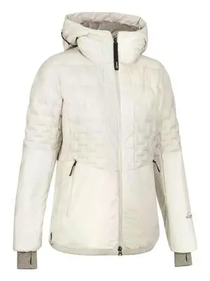 LAMUNT Luisa Hooded Quilted Jacket - Neutrals