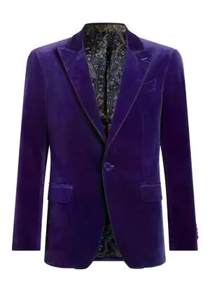 Etro Single-breasted Blazer - Purple