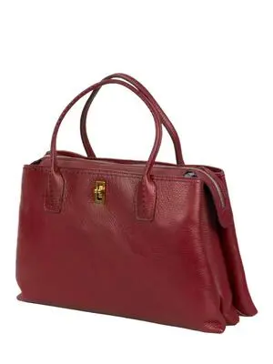 VISONA` Padlock Tote Bag - Red