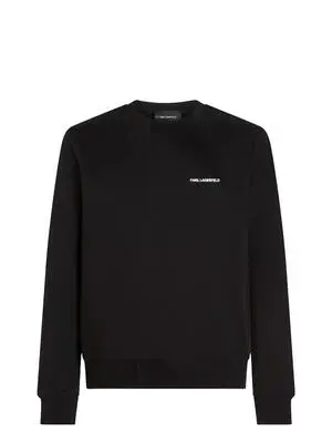 Karl Lagerfeld Rue St-guillaume Sweatshirt - Black