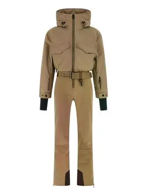 Moncler Hooded Down Ski Suit - Neutrals