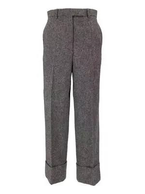 THOM BROWNE Belt-Loops Trousers