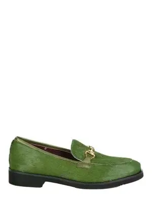 VIOLA RICCI Hair-Texture Flat Loafers