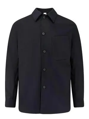HEVO Patch Pocket Long Sleeves Shirt - Black