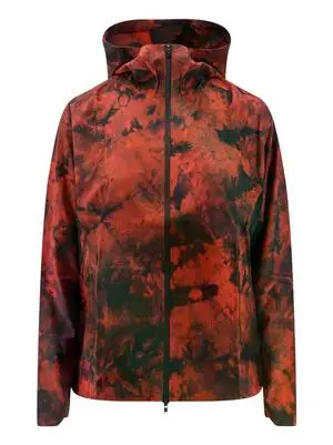 Y3 X Adidas Aop Drawstring Hooded Jacket - Orange