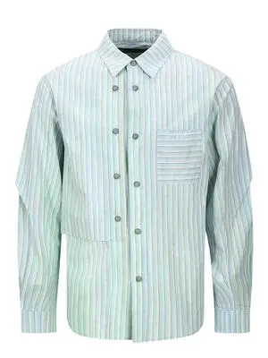 Andersson Bell Stripe-pattern Shirt - Blue