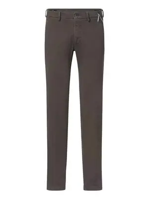 MASON'S Button Pocket Trousers - Brown