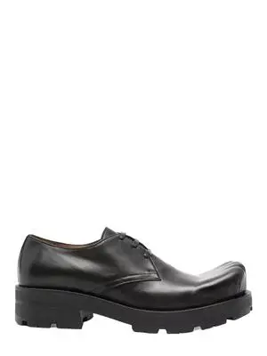 CHARLES JEFFREY 45mm Moggies Leather Derby Shoes - Black