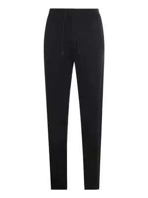 Canali Drawstring Trousers - Black