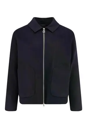 PALTO' Dante Zip-up Shirt Jacket - Blue