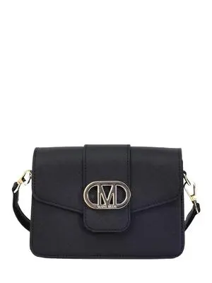 MARC ELLIS Logo-plaque Crossbody Bag - Black