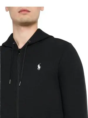 Polo Ralph Lauren Double-knit Full-zip Hoodie - Black