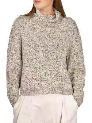 GRAN SASSO High-neck Sweater - Neutrals