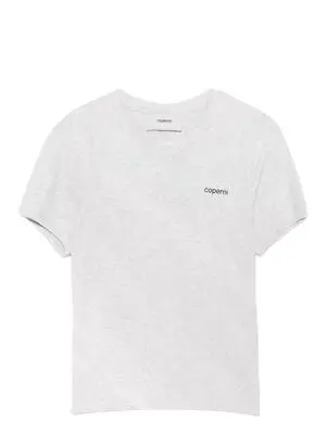 Coperni Mélange-effect T-shirt - Grey