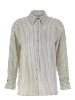 Marella Stripe-pattern Shirt - White
