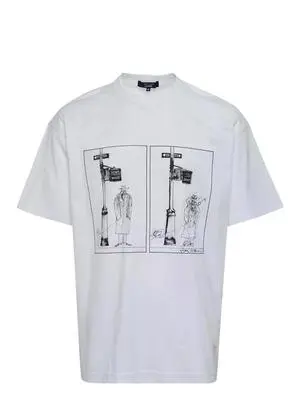 Comme Des Garçons Print-detail T-shirt - White