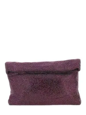 TWENTY FOURHAITCH Dunham Clutch Bag - Purple
