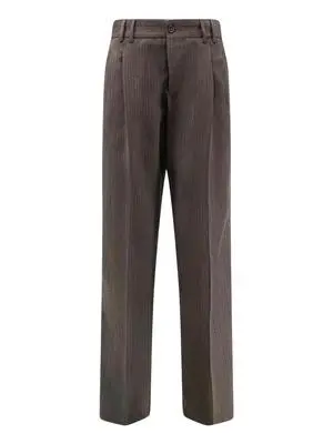 PT TORINO Michael Wool Trousers - Brown