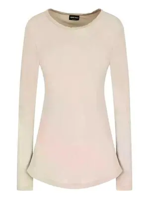 Giorgio Armani Long-sleeve Top - Neutrals