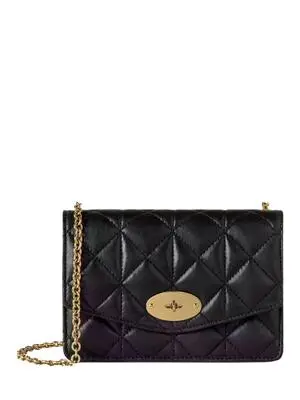 Mulberry Darley Quilted Crossbody Bag - Black